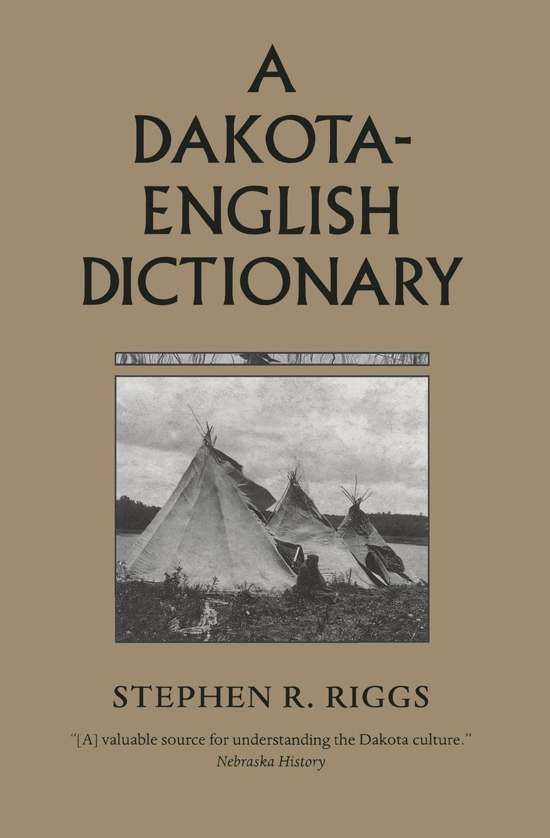 A Dakota-English Dictionary – Woodland Pattern